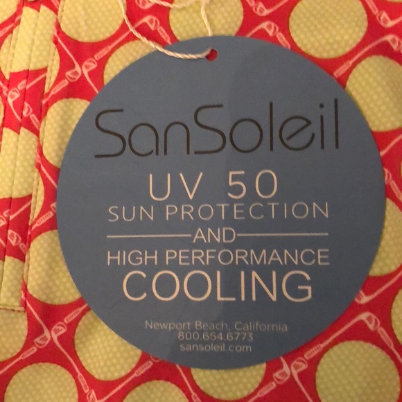 San Soleil | Tops | Designer San Soleil Uv 5 Shirt | Poshmark